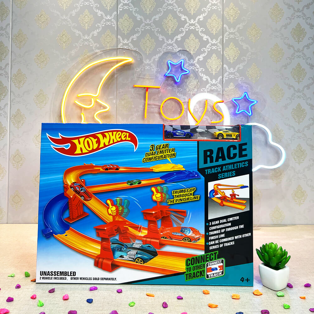 HOTWHEEL STUNT TRACK SET – Toys4you.pk