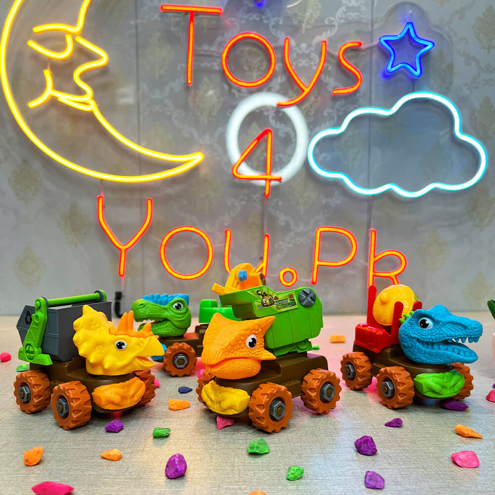 DINOSAUR ENGINEERING TRUCK FOR KIDS – Toys4you.pk
