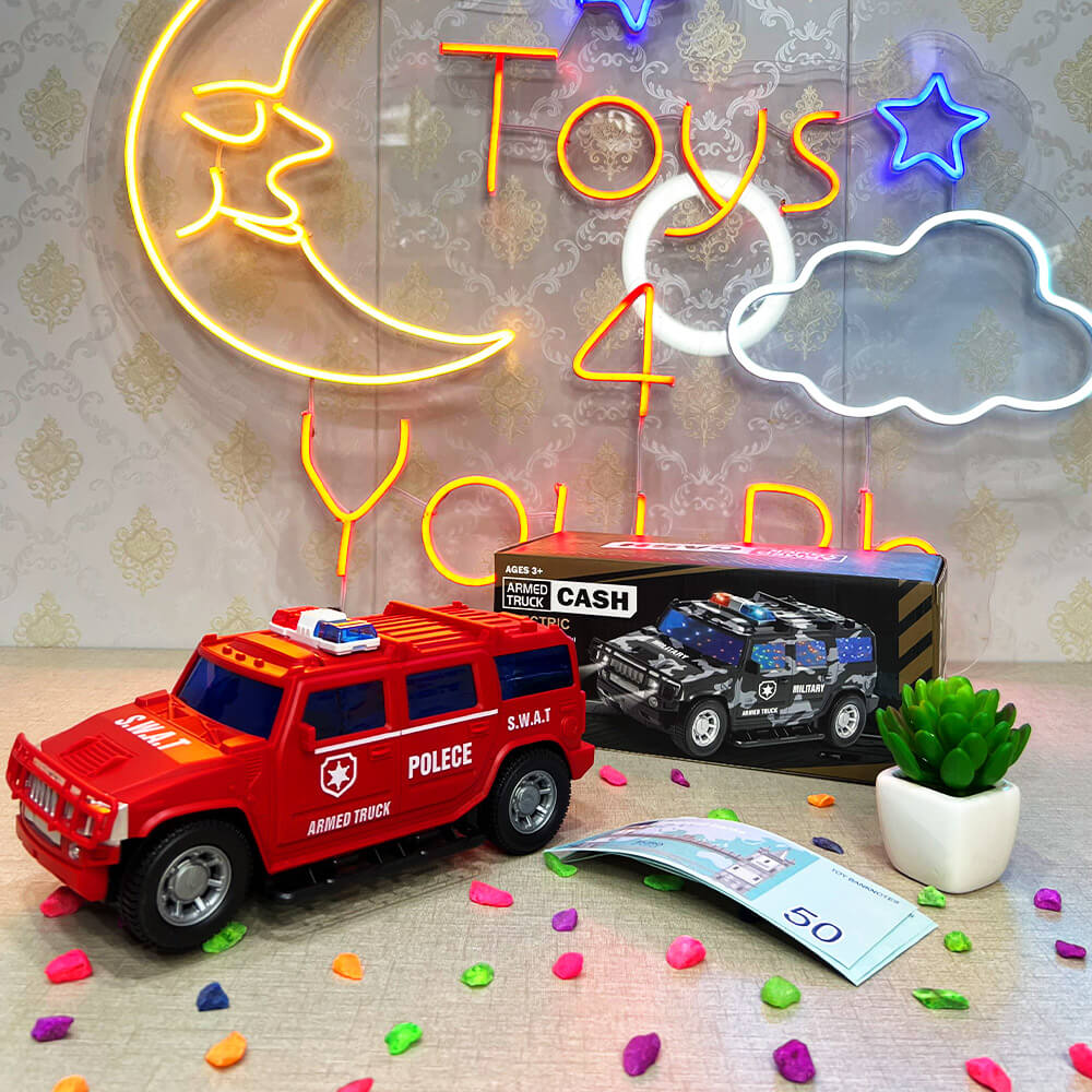2 IN 1 ATM & ELECTRIC SWAT TRUCK – Toys4you.pk