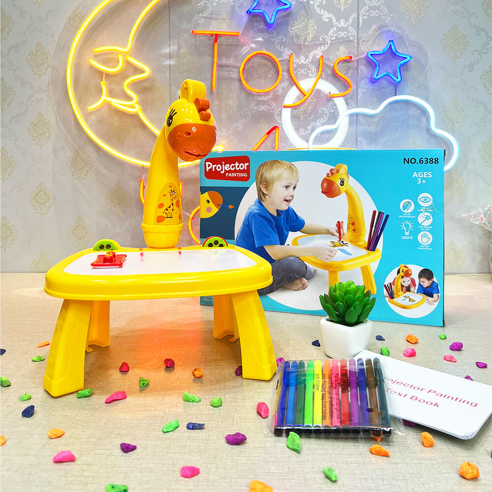 SMART GIRAFFE STYLE PROJECTOR DESK – Toys4you.pk