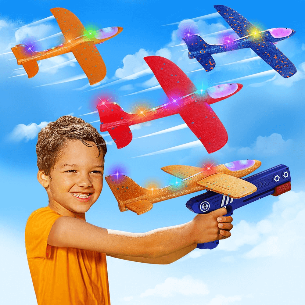 SKY LAUNCHER EJECTION AIRPLANE GUN – Toys4you.pk