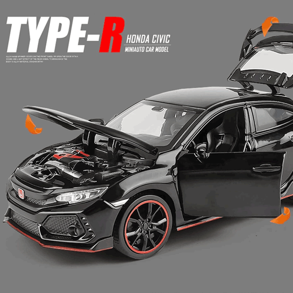 1:32 HONDA CIVIC TYPE R ALLOY DIECAST – Toys4you.pk