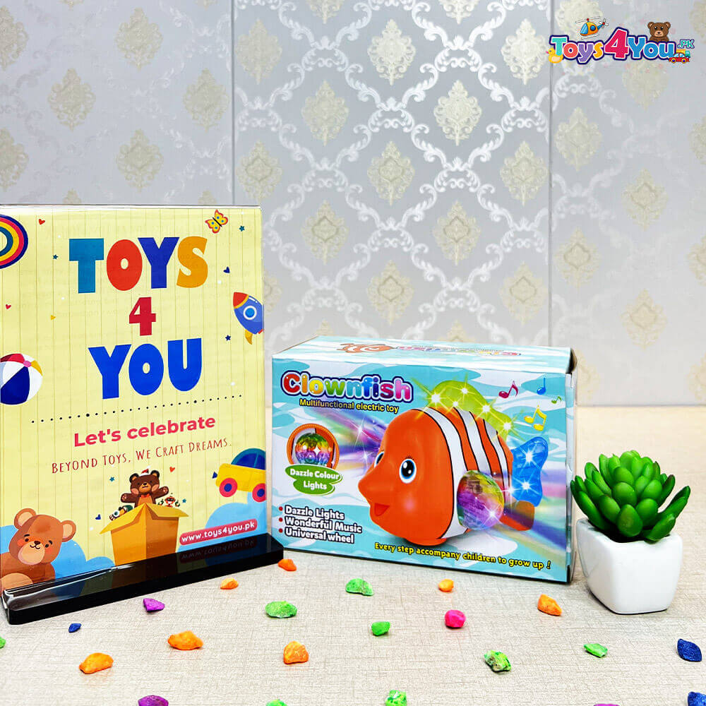 GLOW 3D MUSICAL NEMO FISH – Toys4you.pk