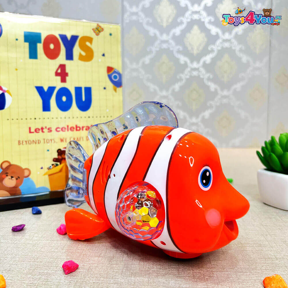 GLOW 3D MUSICAL NEMO FISH – Toys4you.pk