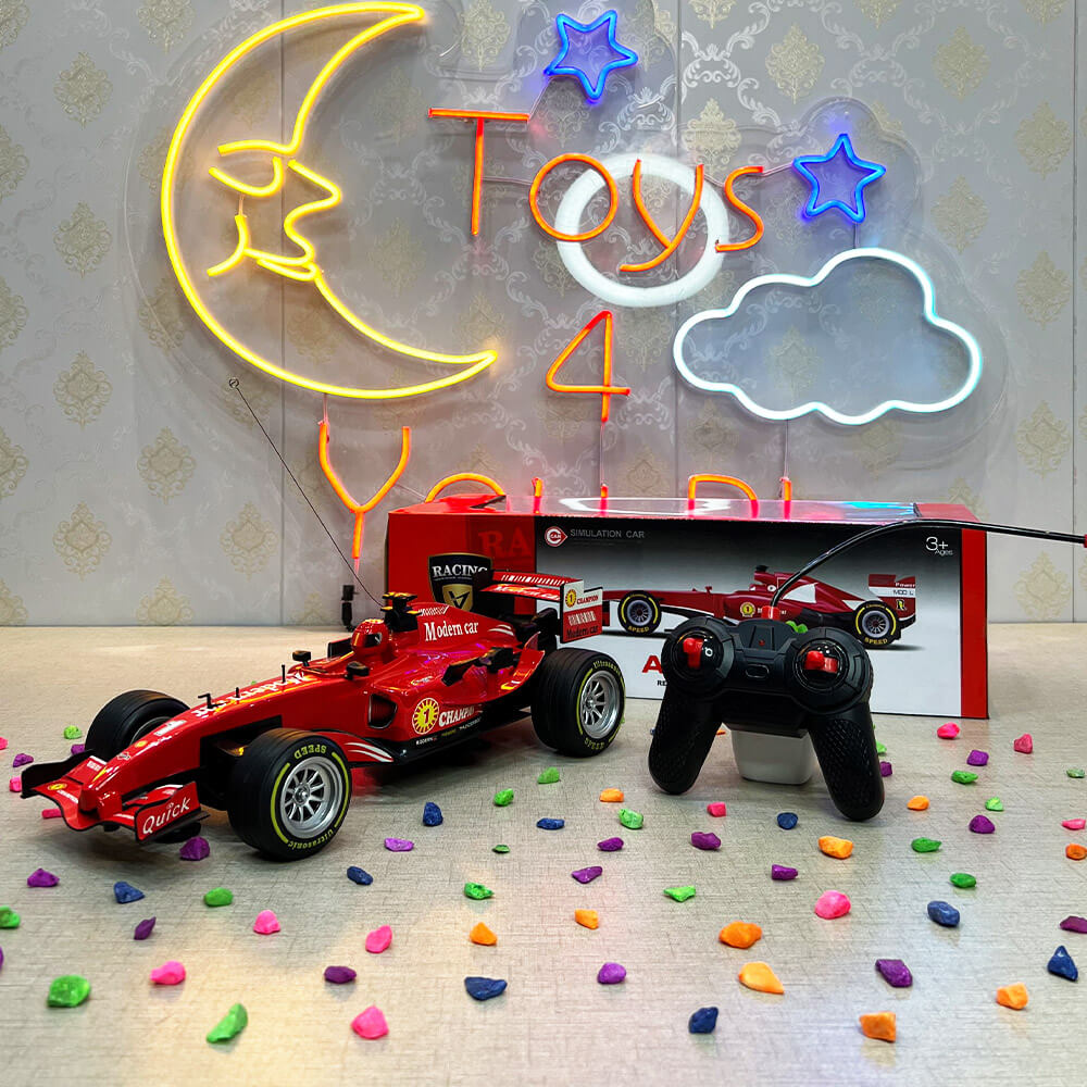 AUTO MODEL F1 SIMULATION RC RACING CAR – Toys4you.pk