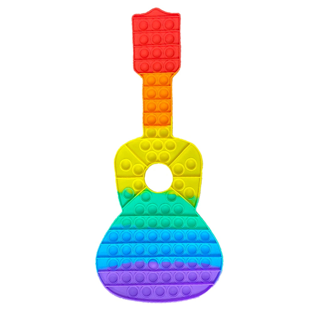 GUITAR POP IT FIDGET TOY – Toys4you.pk