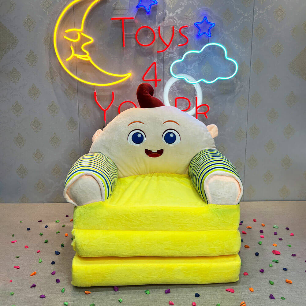 KIDS FOLDABLE SOFA CUM-BED SEATER - 3 STEP – Toys4you.pk