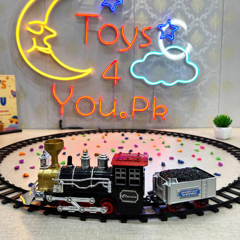 KIDS CLASSIC STEAM TRAIN SET – Toys4you.pk
